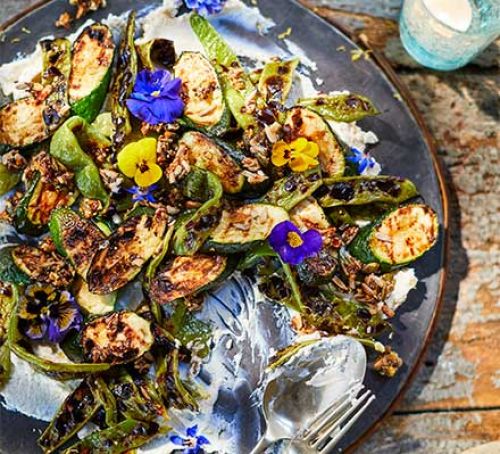 Seasonal Recipe: Charred Courgette, Runner Beans & Ricotta | Peterley ...