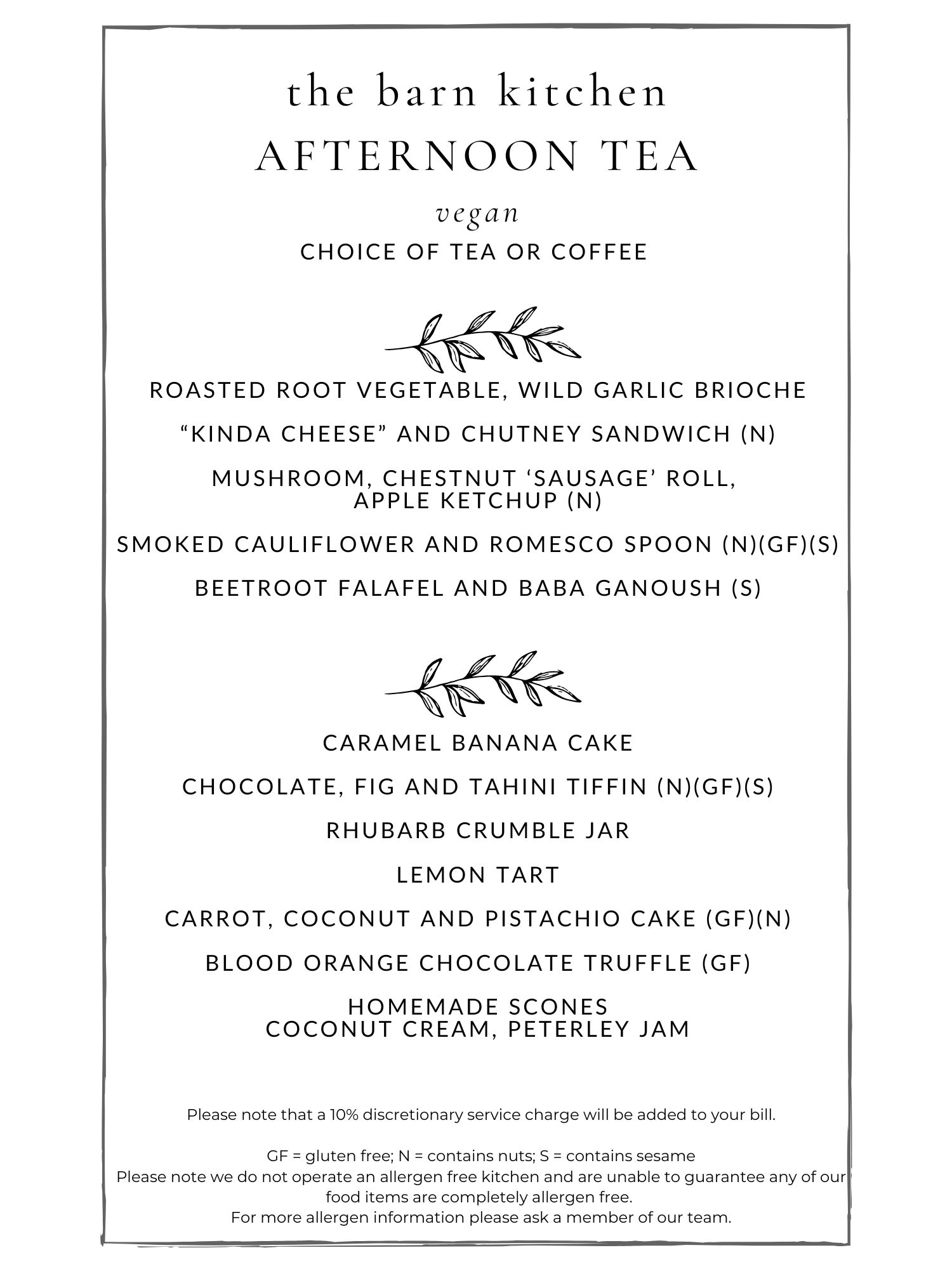 Barn Kitchen – afternoon tea | Peterley Manor Farm