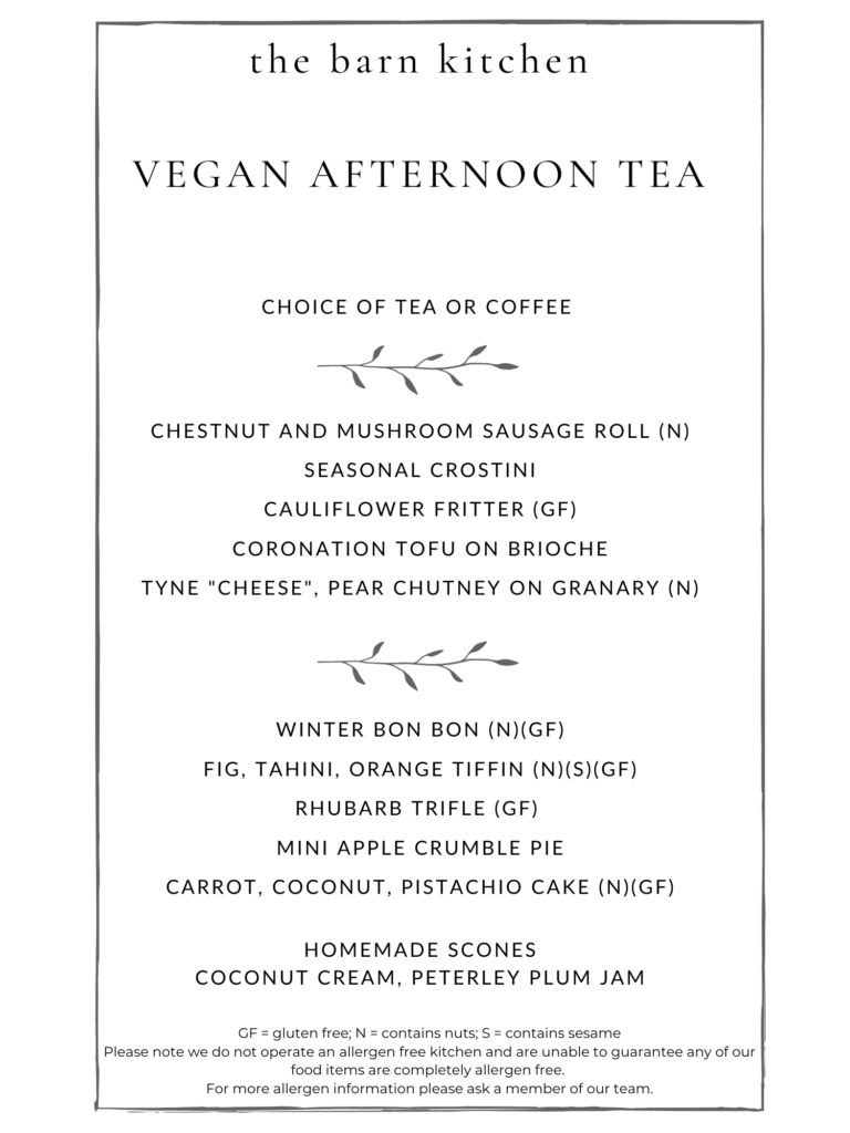 Barn Kitchen – afternoon tea | Peterley Manor Farm
